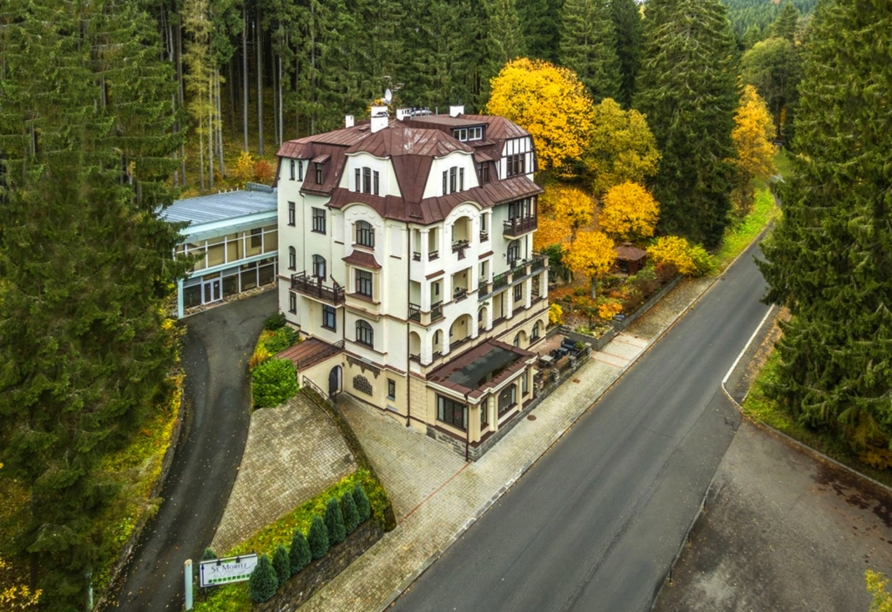 Spa & Wellness Hotel St. Moritz in Marienbad, Tschechien - Böhmisches ...